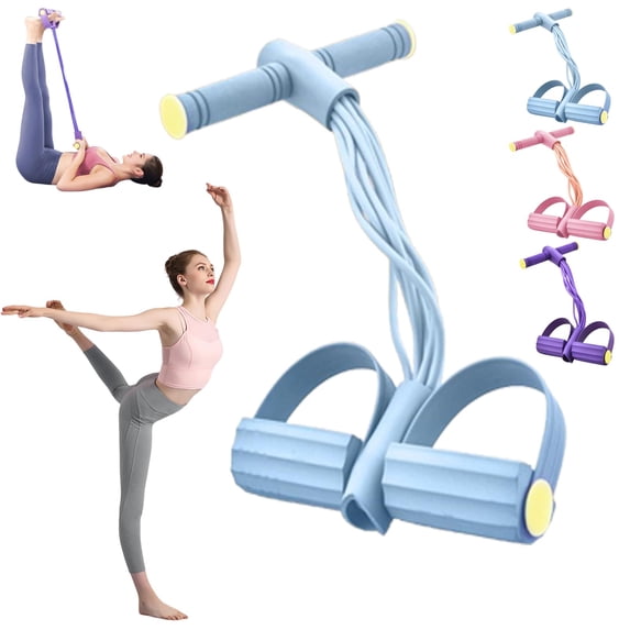 Dual Phase Elastic Assist Bands, Multifunctional Foot Pedal Resistance ...