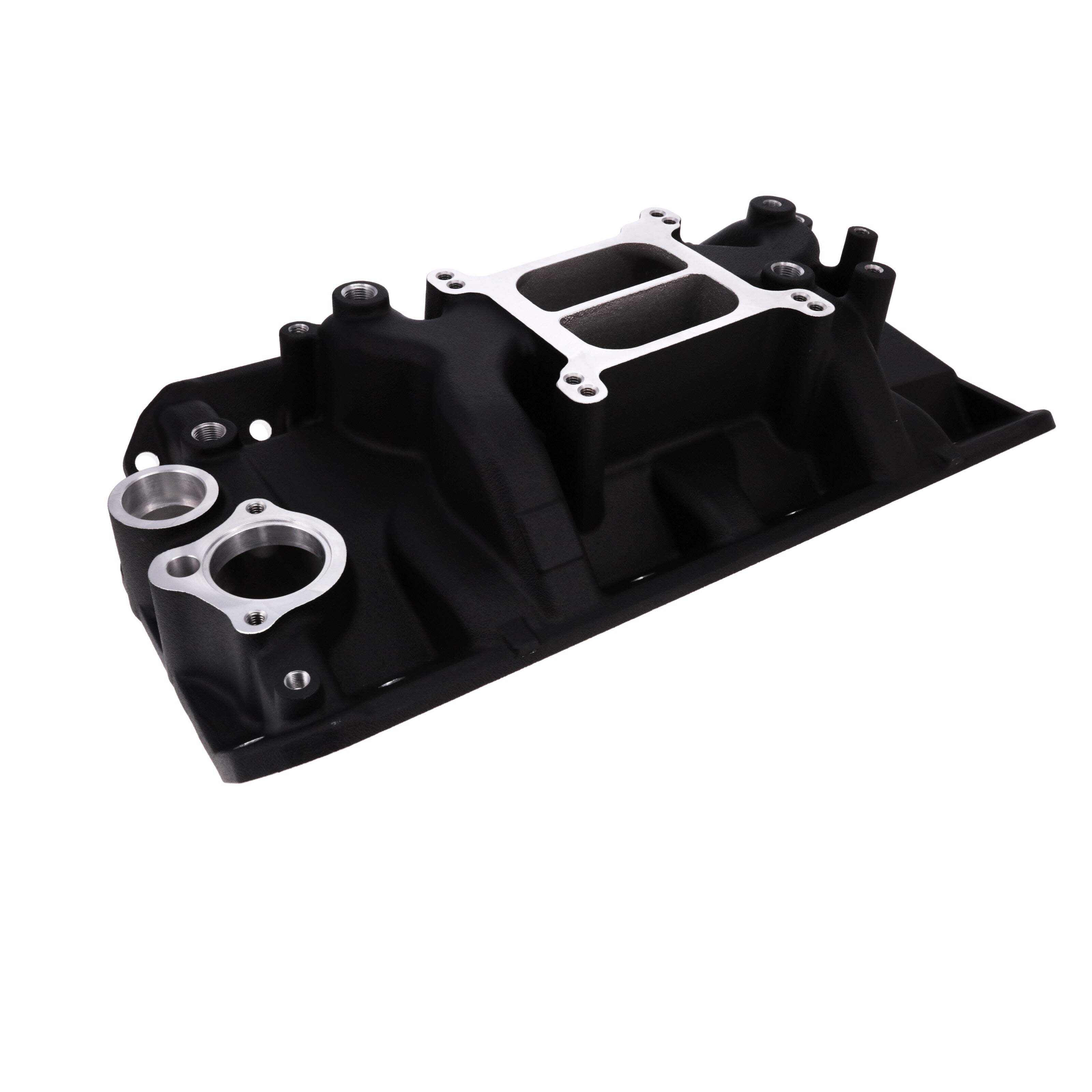 Dual Plane Aluminum Intake Manifold for AMC V8 - Black - Walmart.com