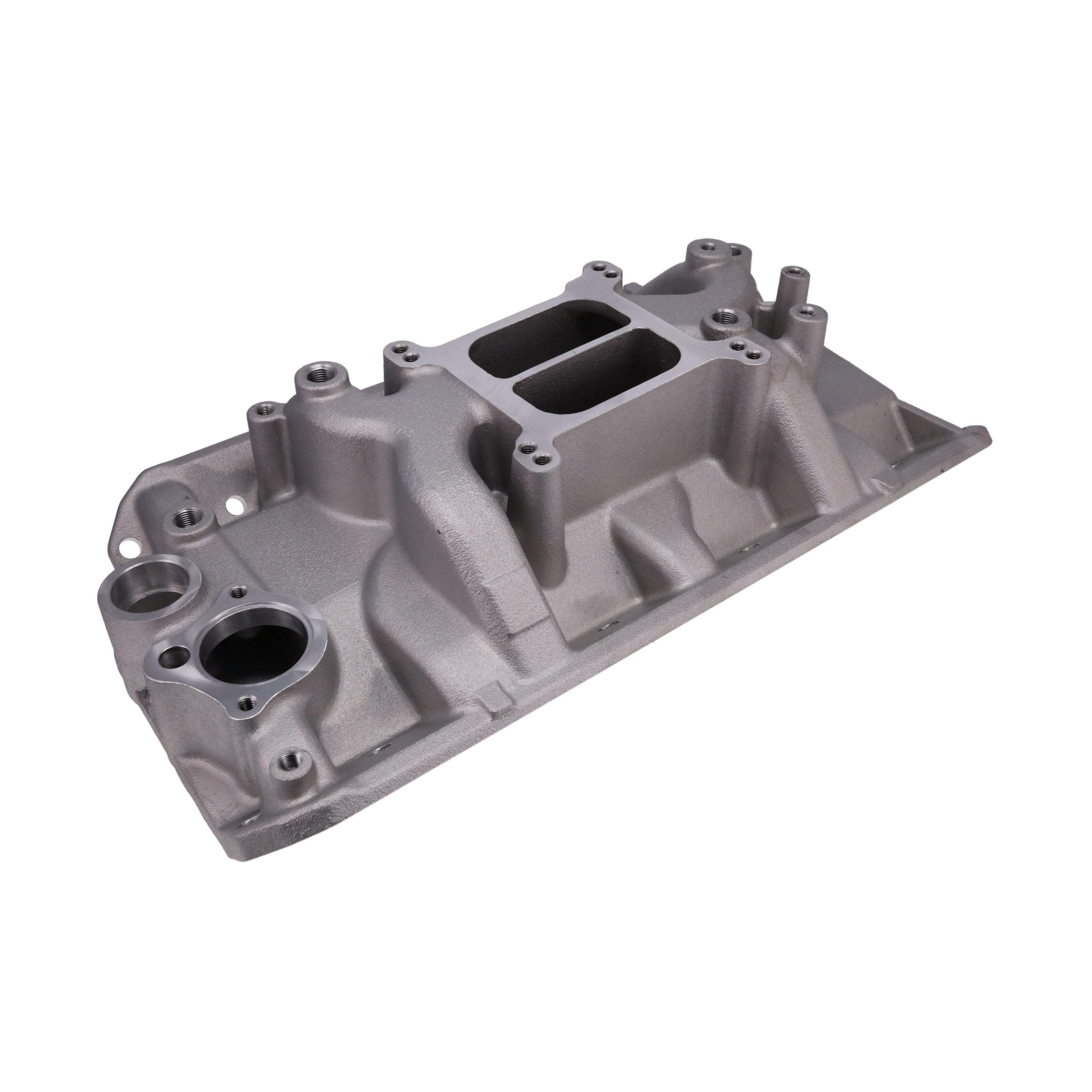 Dual Plane Aluminum Intake Manifold for AMC V8 - Satin - Walmart.com
