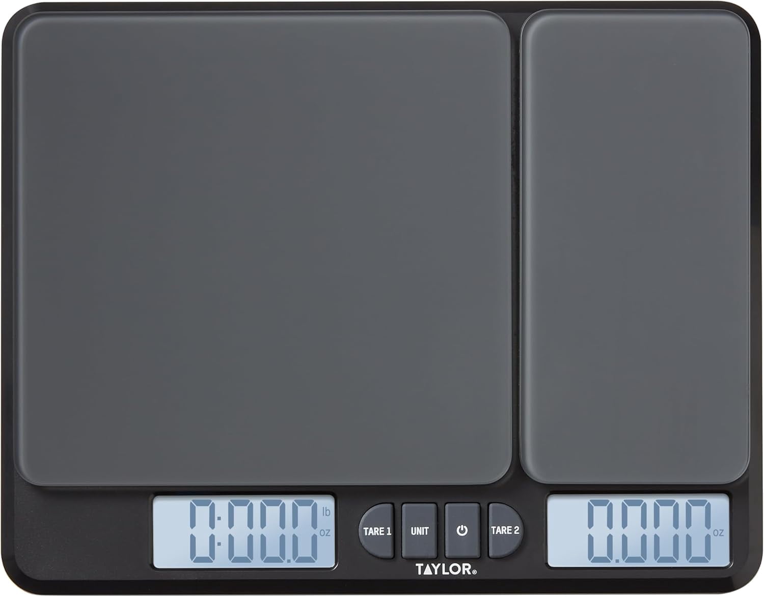 Dual Platform Food Kitchen Scale, Digital Grams and Ounces for Weight ...