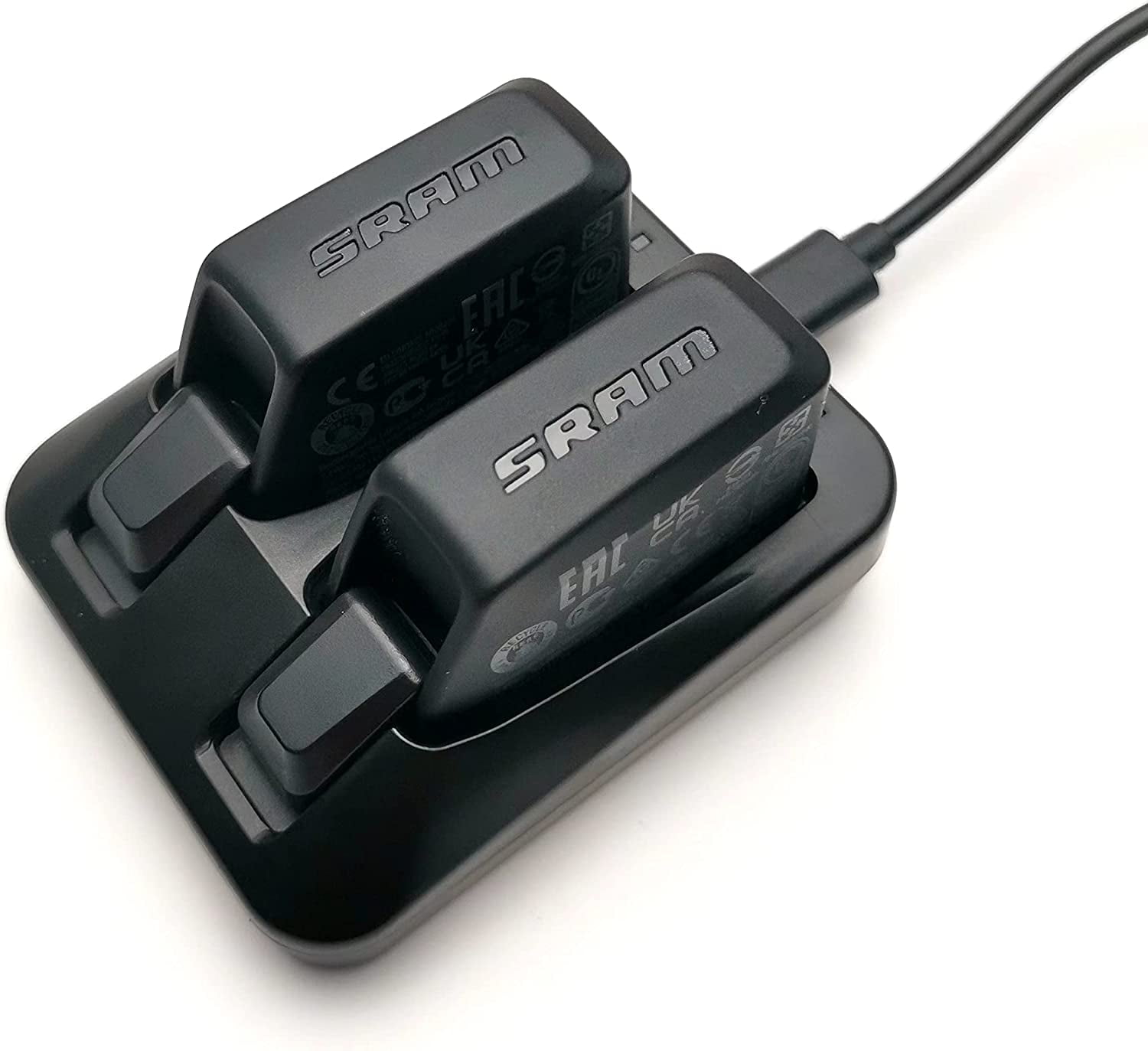 Dual-Port Charger for SRAM AXS/eTap Red Force Rival GX Eagle Battery ...