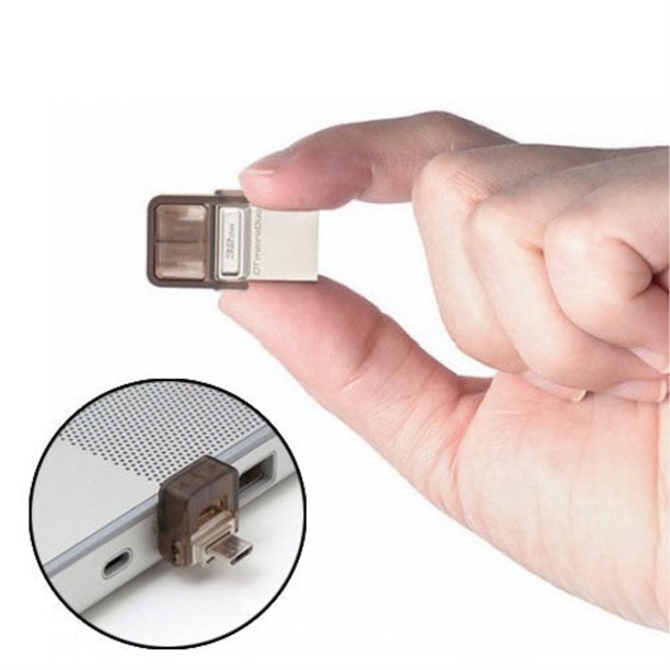 Dual Port Micro USB Flash Storage Memory Drive - Walmart Business Supplies