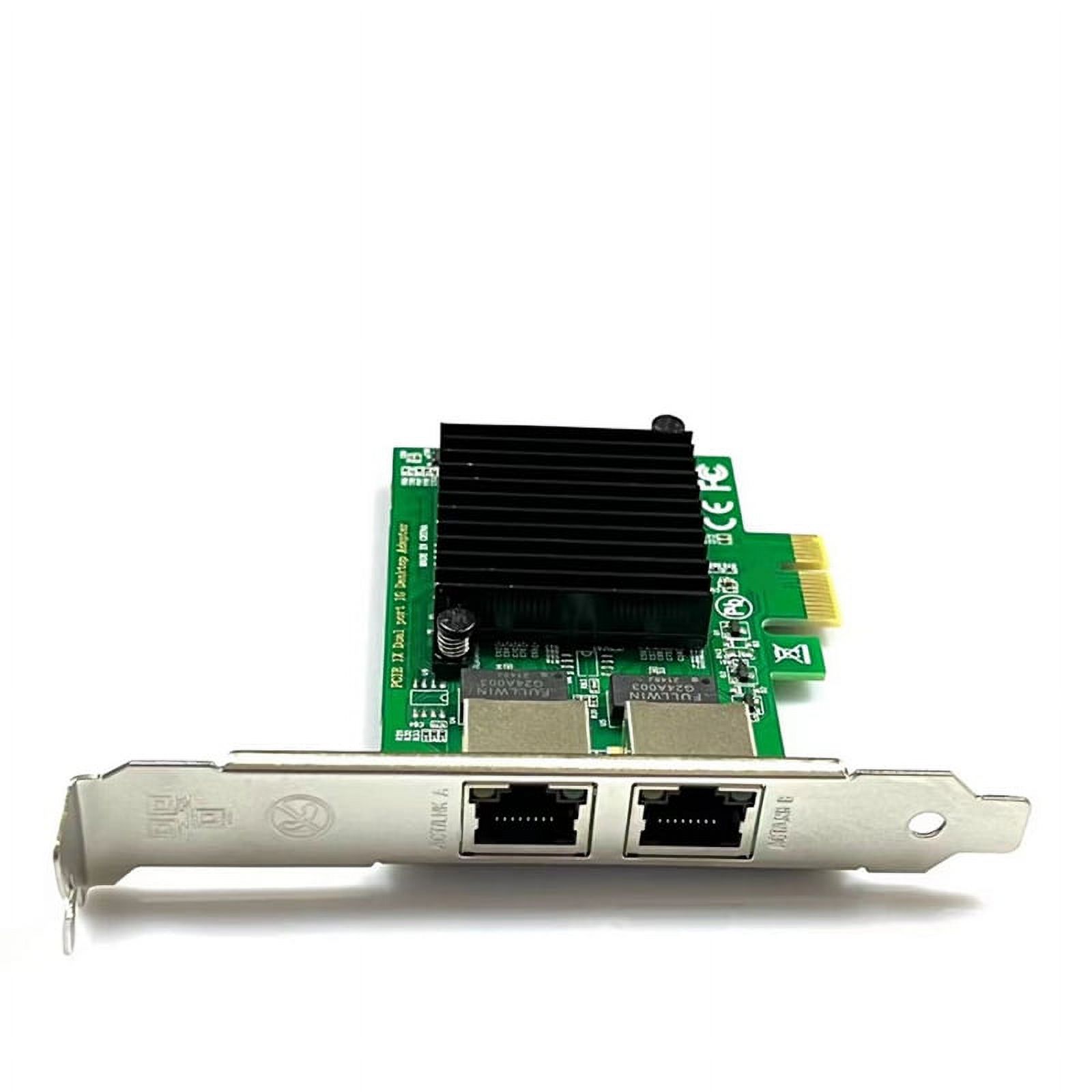 Dual Port RJ-45 1000Mbps PCI-Express X 4 Gigabit Ethernet Server Adapter Dual Port Network ...