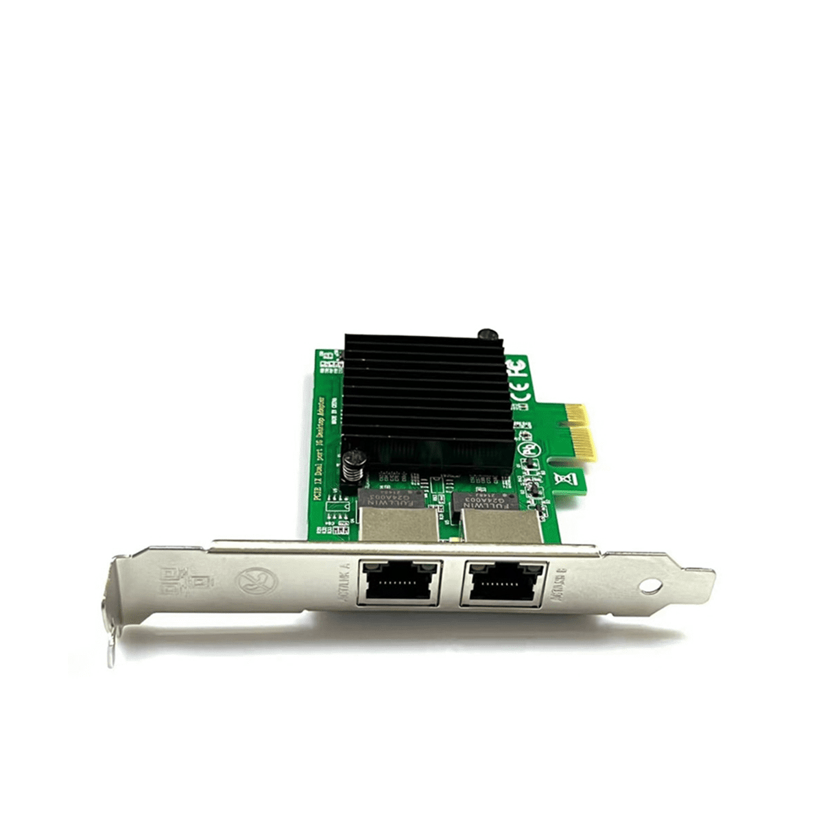 Dual Port RJ-45 1000Mbps PCI-Express X 4 Gigabit Ethernet Server ...