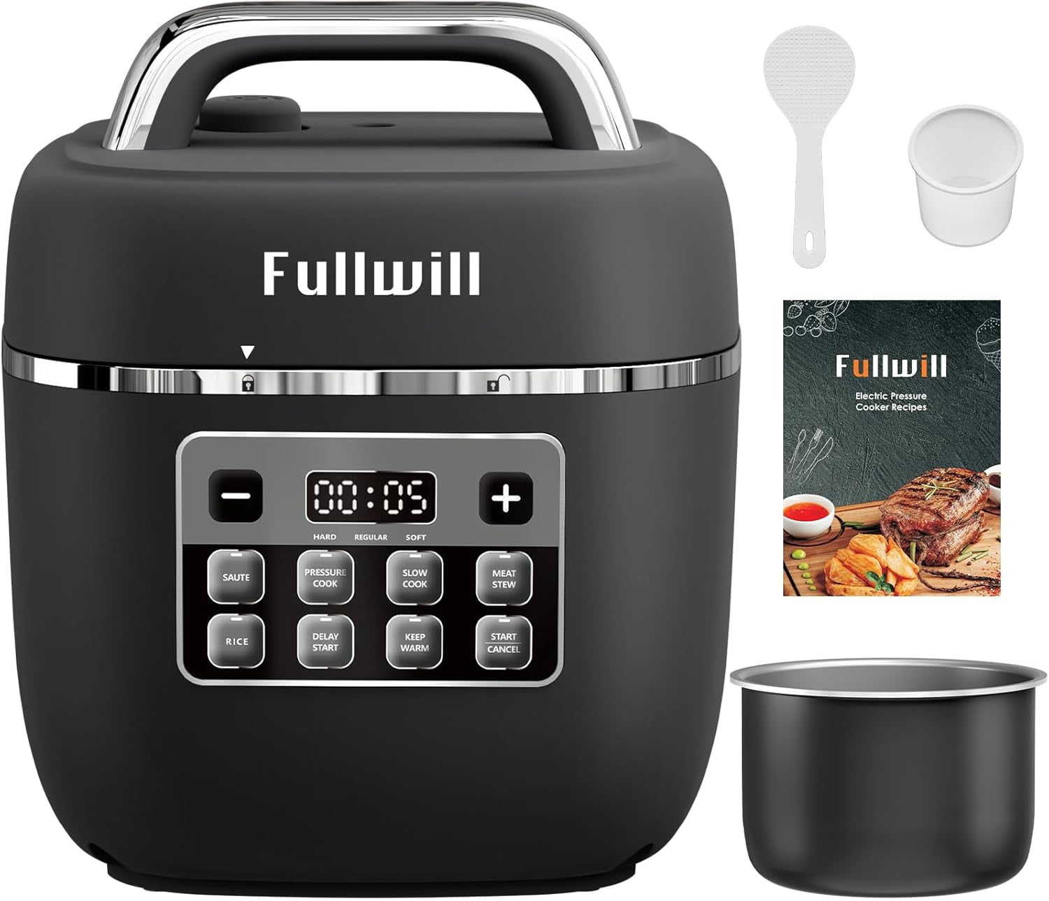 Dual-Pot Electric Pressure Cooker 6+5QT(2026 Upgraded), 12-in-1 Multi ...
