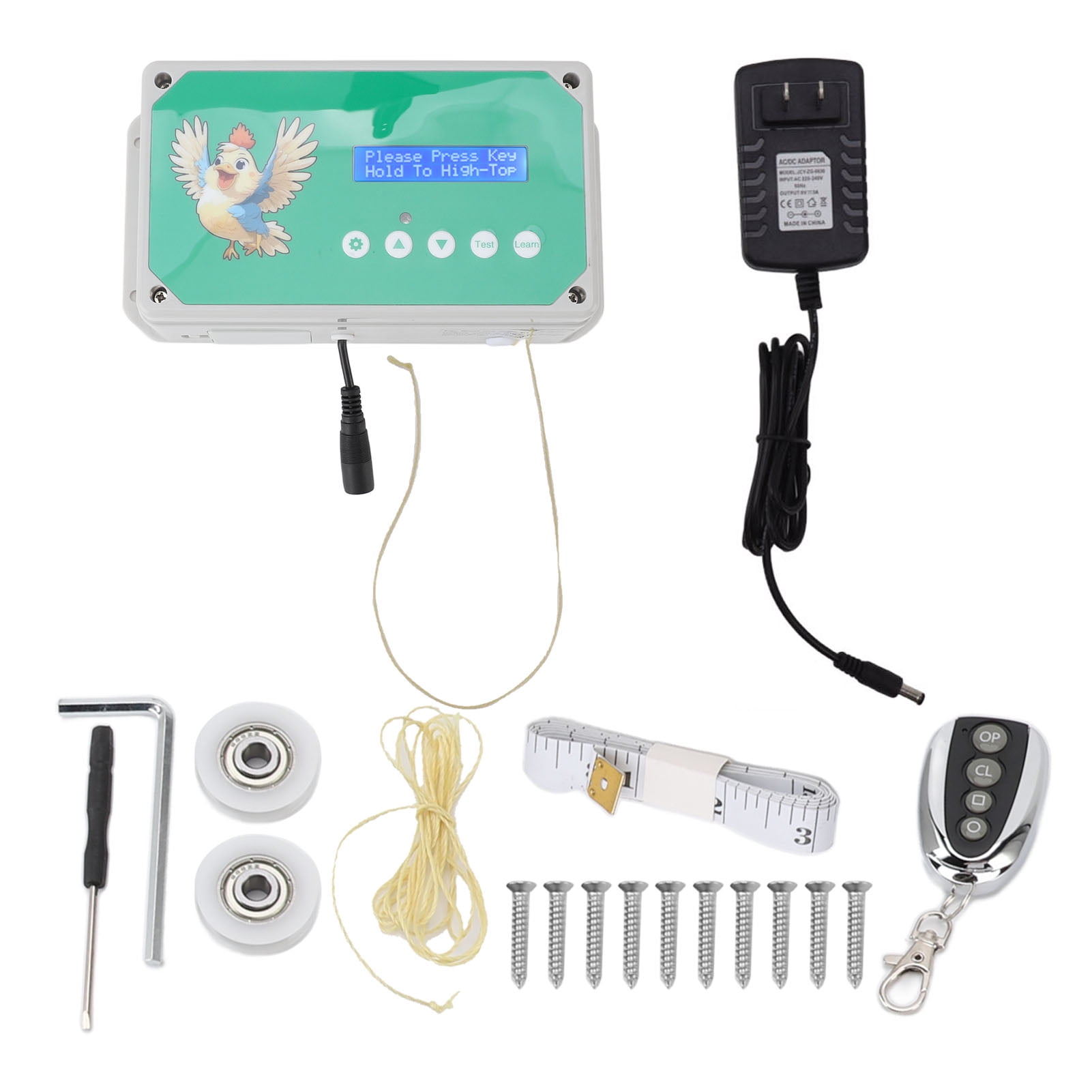 Dual Power Chicken Coop Controller: Auto/Manual Timer, Remote Access ...