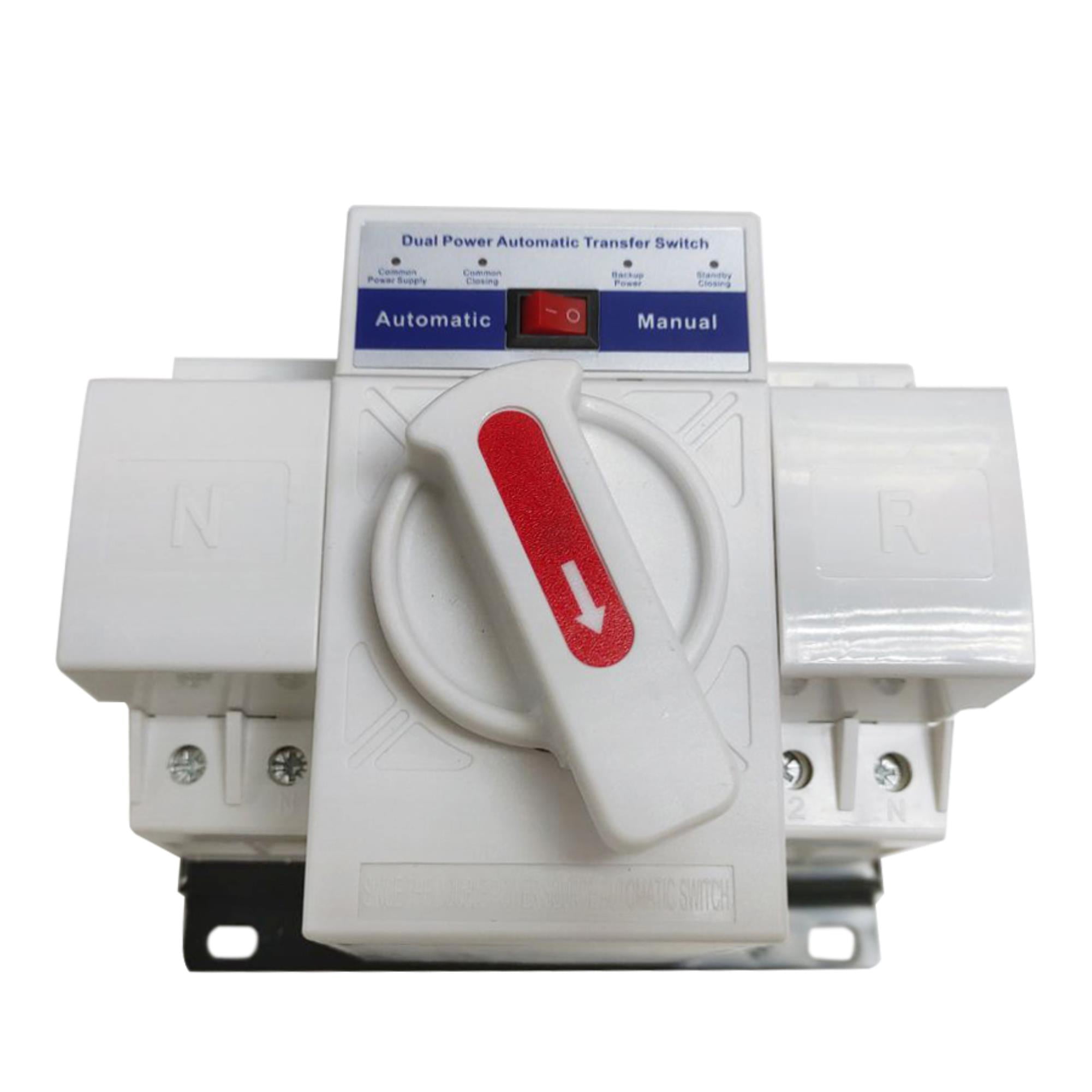 Dual Power Generator Changeover Switch for 63A 2P 220V: Manual ...
