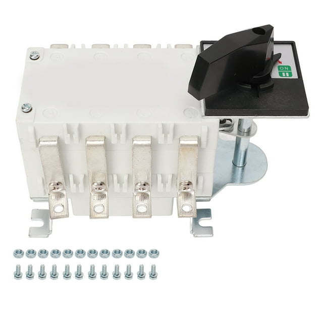 Dual Power Transfer Switch IP65, AC400V 50Hz 32A, Manual & Automatic ...