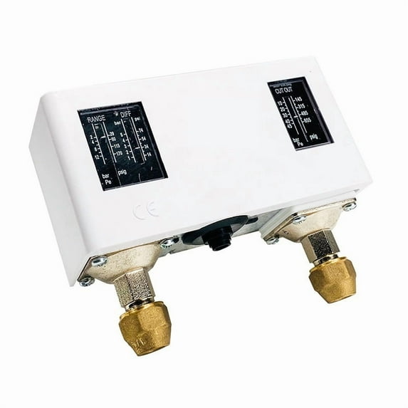 Dual Pressure Switch Refrigeration System, High Low Limit Pressure ...