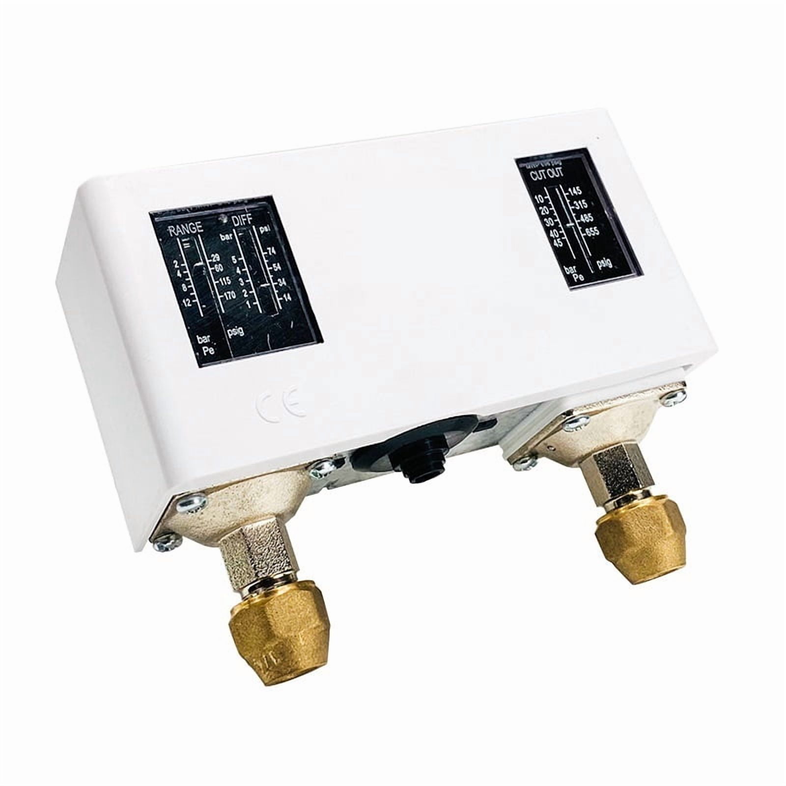 Dual Pressure Switch Refrigeration System, High Low Limit Pressure ...