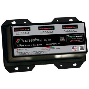 Dual Pro Sportman Series 3 Bank Charger 10 AMP/Bank SS3 - Walmart.com