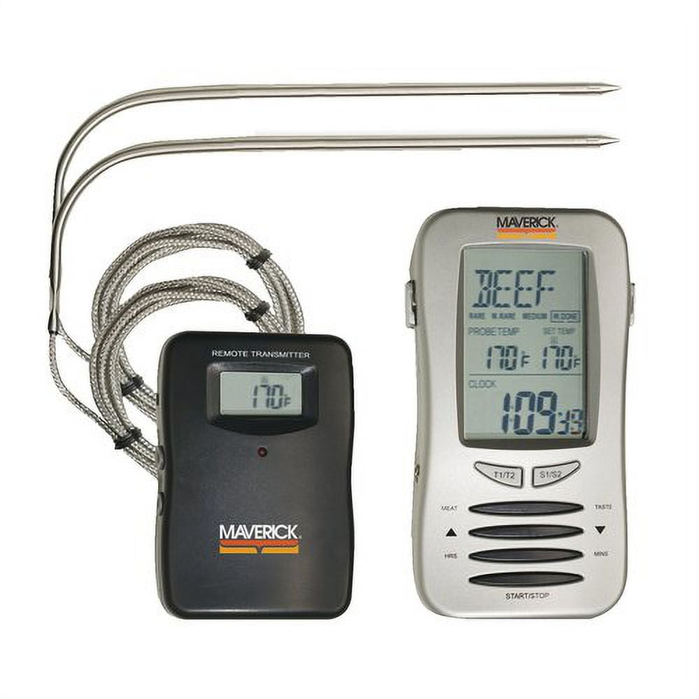 Maverick Redi-Chek ET-7 Dual Probe Remote Thermometer - C, F - for ...