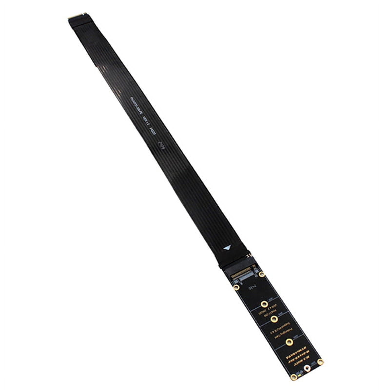 Dual Protocol PCIE4.0 M.2 M Key NVME Extension Cable Riser Card for ...