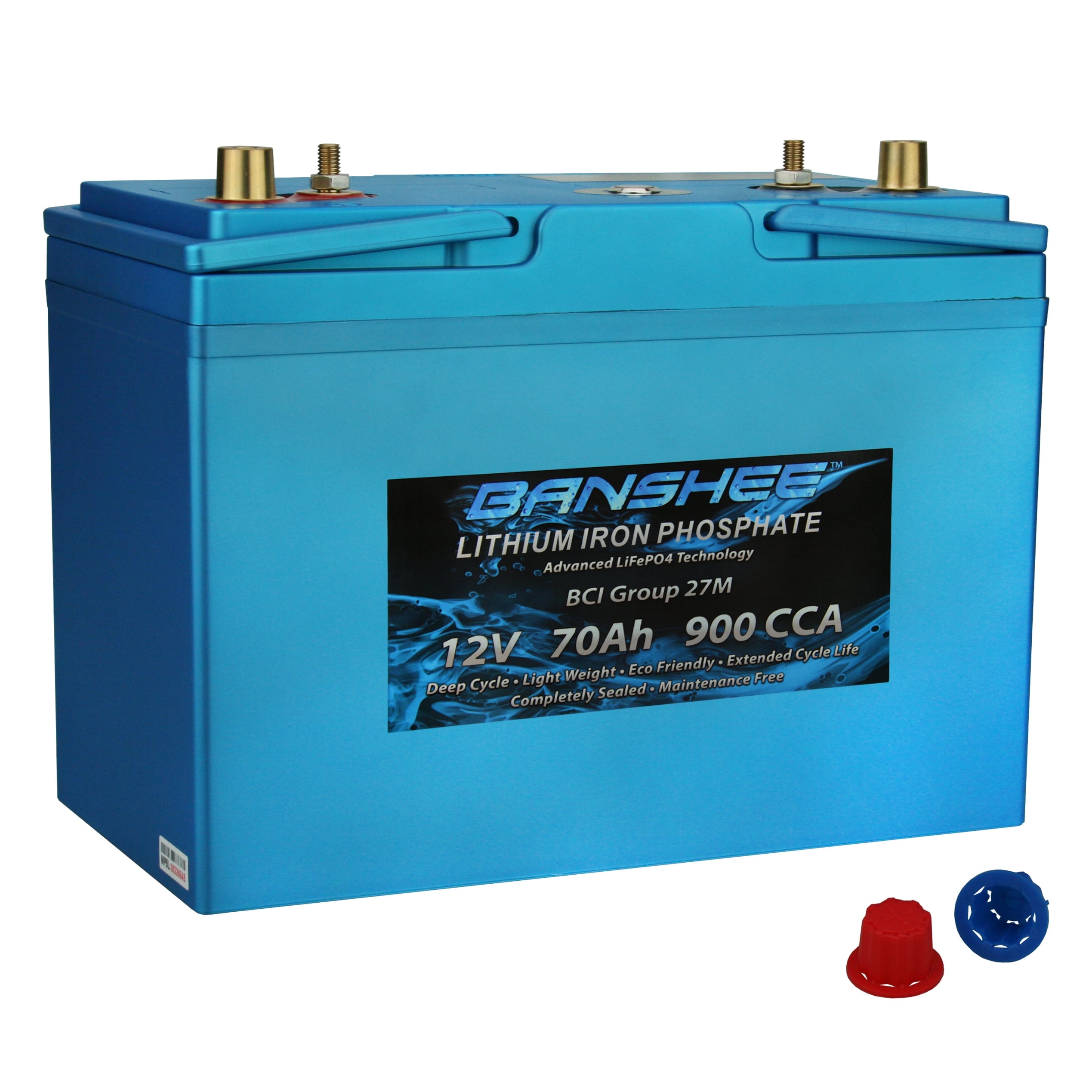 Dual Purpose Deep Cycle Lithium RV Battery Group 27 Replaces Optima ...