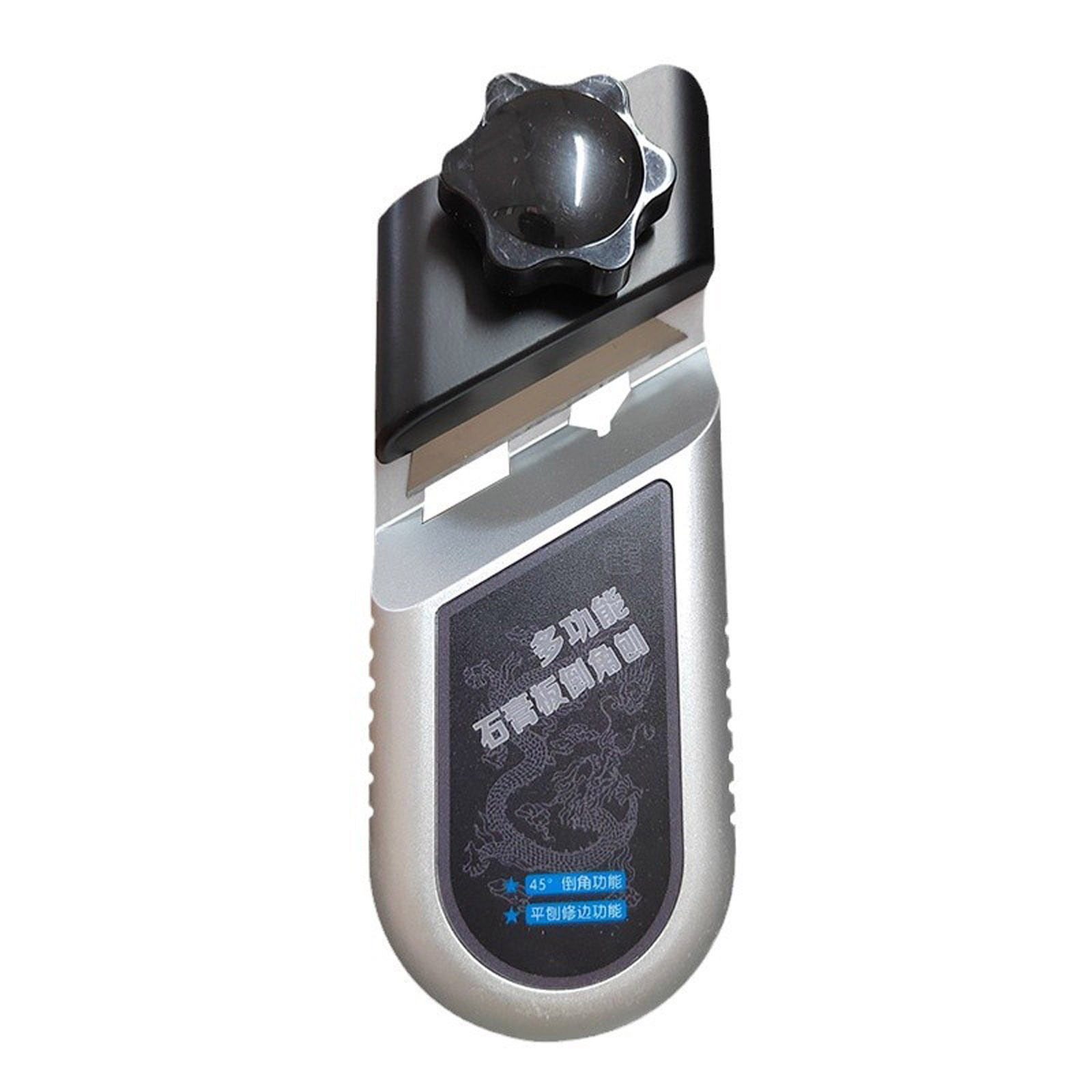 Dual-Purpose Gypsum Board Chamfering Tool with 10 Blades, 45-Degree ...