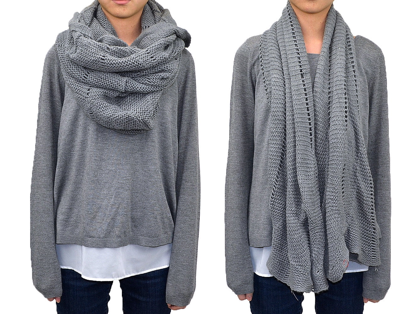 Dual Purpose Infinity or Long Scarf - Walmart.com