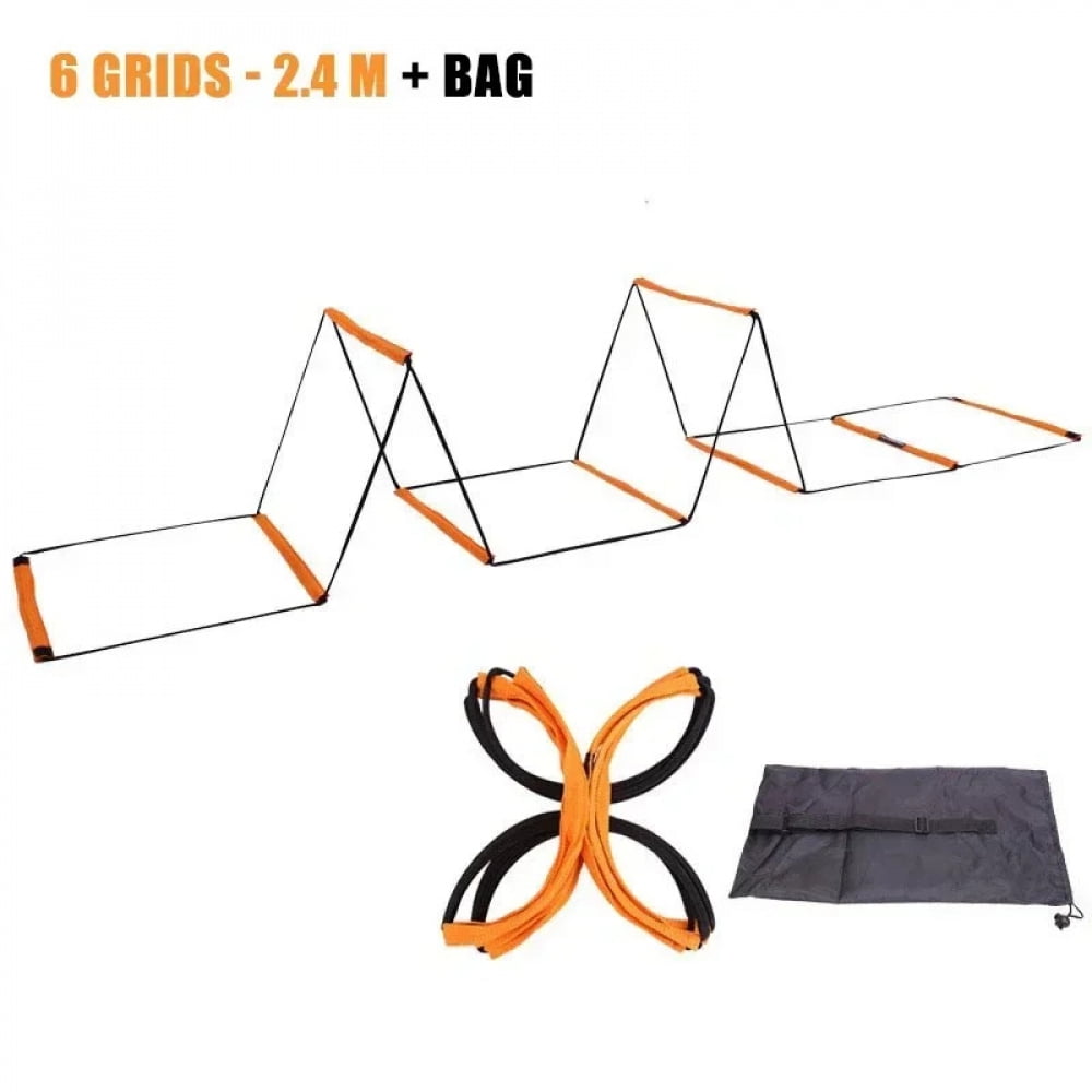Dual-Purpose Soccer Training Jump Ladder Multifunctional Agility Ladder ...