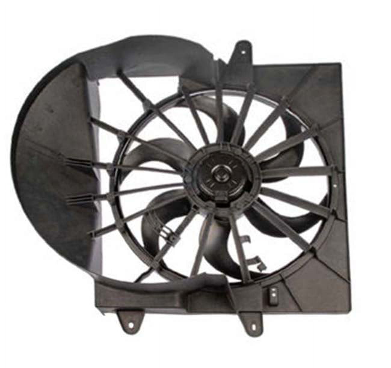 Dual Radiator And Condenser Fan Fits Jeep Commander 4.7L 55037969Ab ...