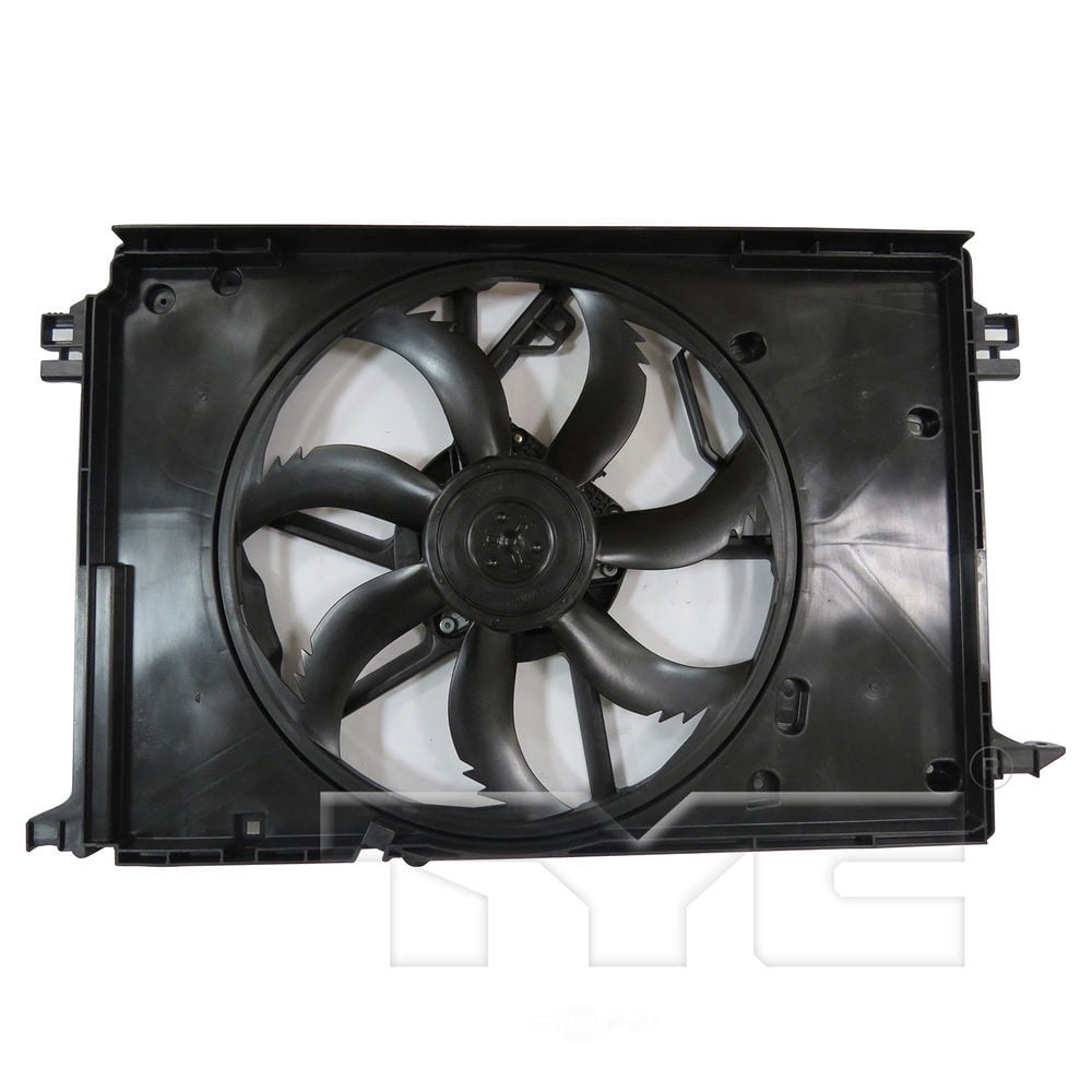 Dual Radiator & Condenser Cooling Fan for 19-19 Toyota RAV4 Hybrid Fits ...