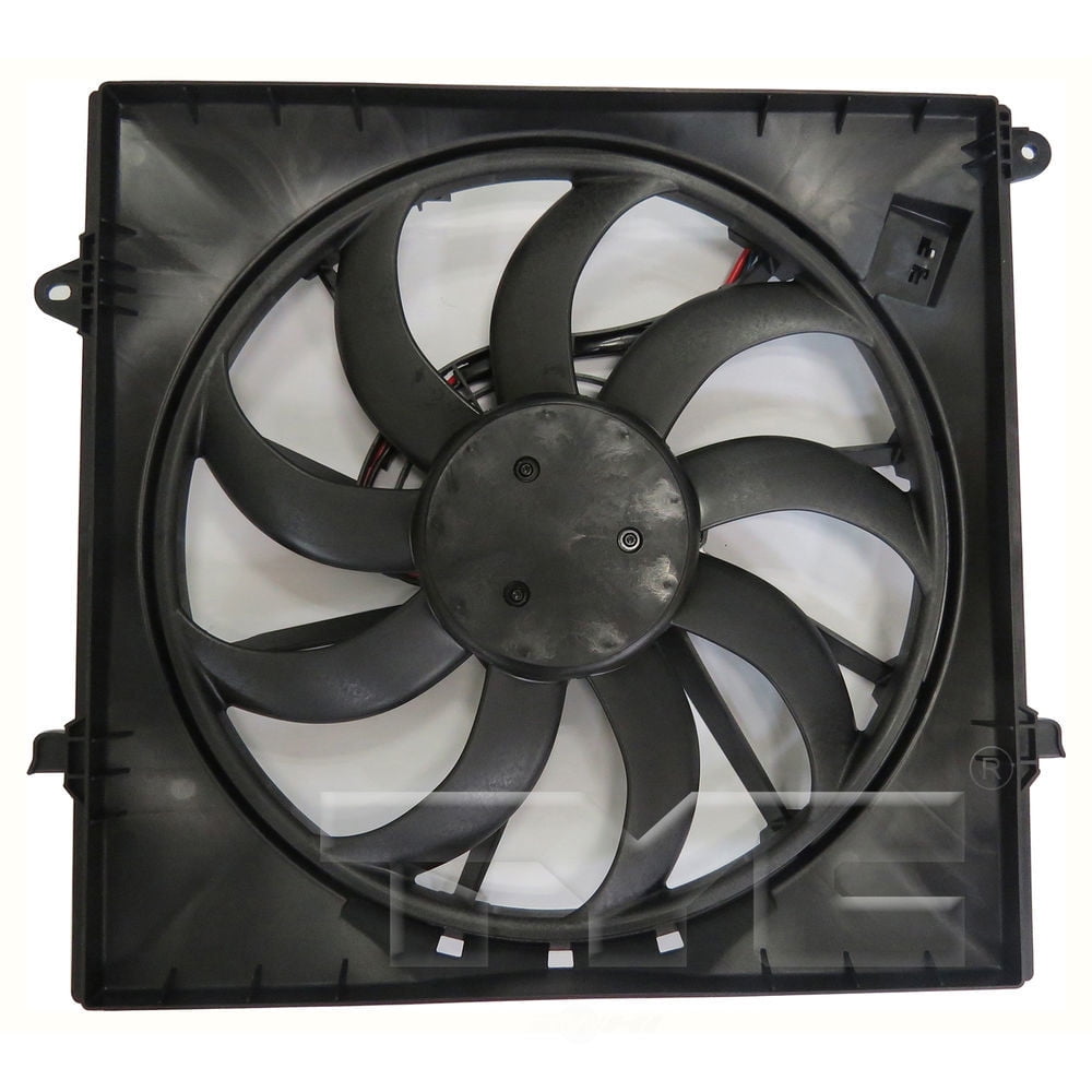 Dual Radiator & Condenser Cooling Fan for 19-20 Hyundai Santa Fe 2.0L ...