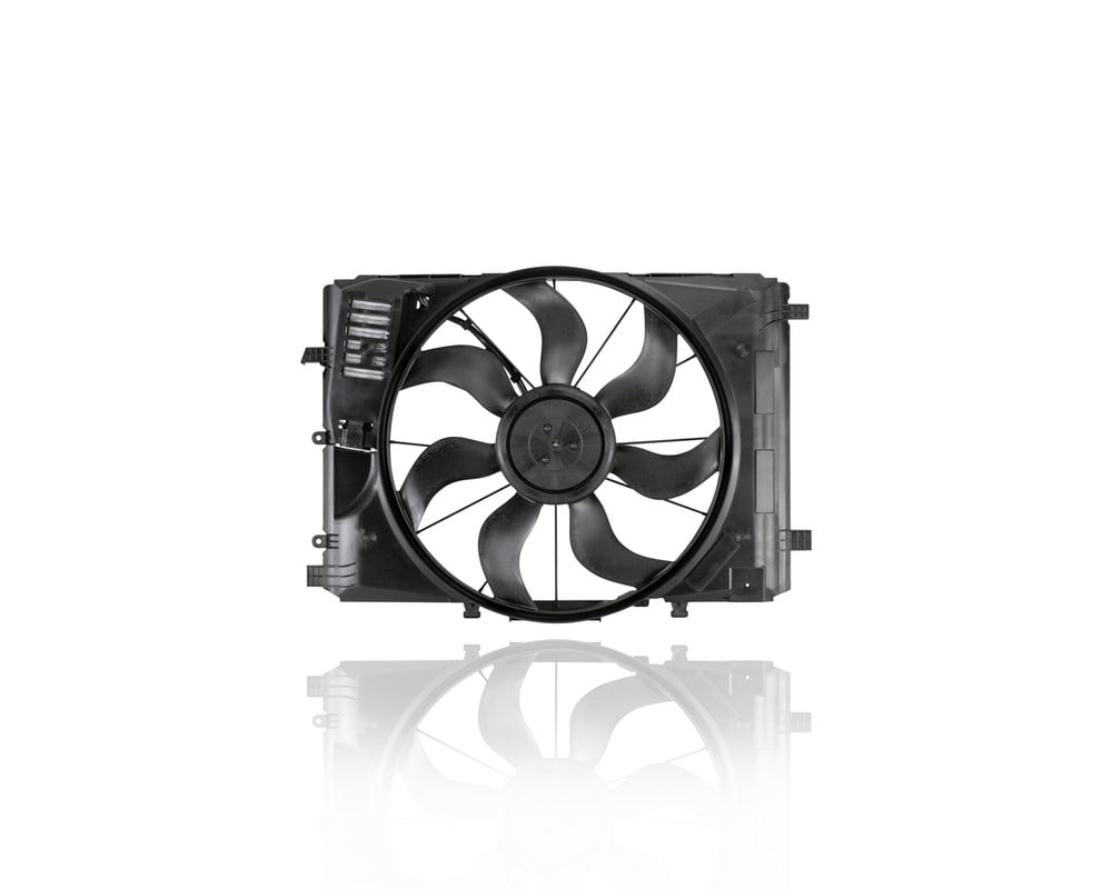 Dual Radiator and Condenser Fan Assembly Compatible/Replacement for '12 ...