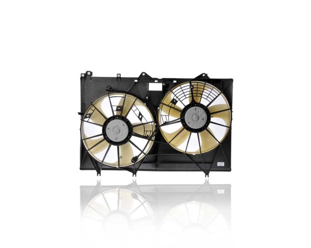 Dual Radiator and Condenser Fan Assembly - Cooling Direct Compatible/Replacement for '14-19 ...