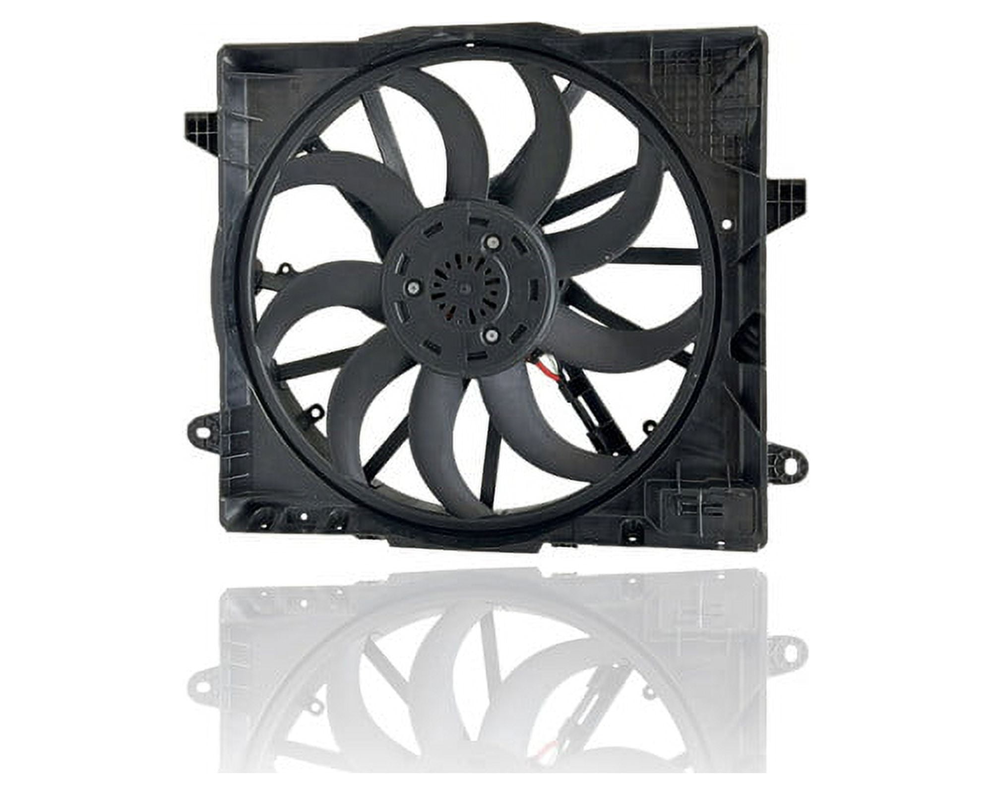 Jeep Wrangler Dual Radiator And Condenser Fan Assembly