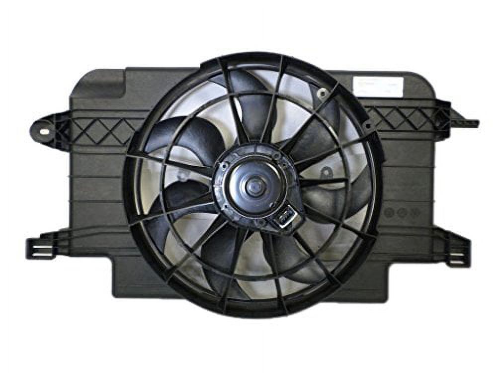 Dual Radiator and Condenser Fan Assembly - Cooling Direct Fit/For GM3115121 91-02 Saturn S ...