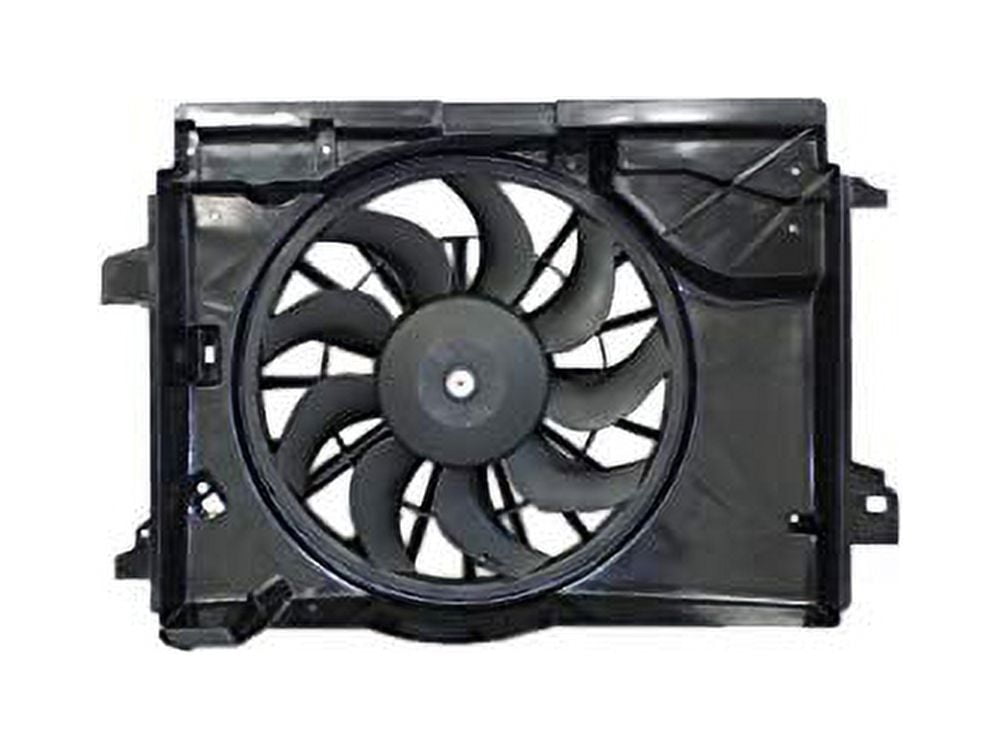 Cadillac Xlr Dual Radiator And Condenser Fan Assembly