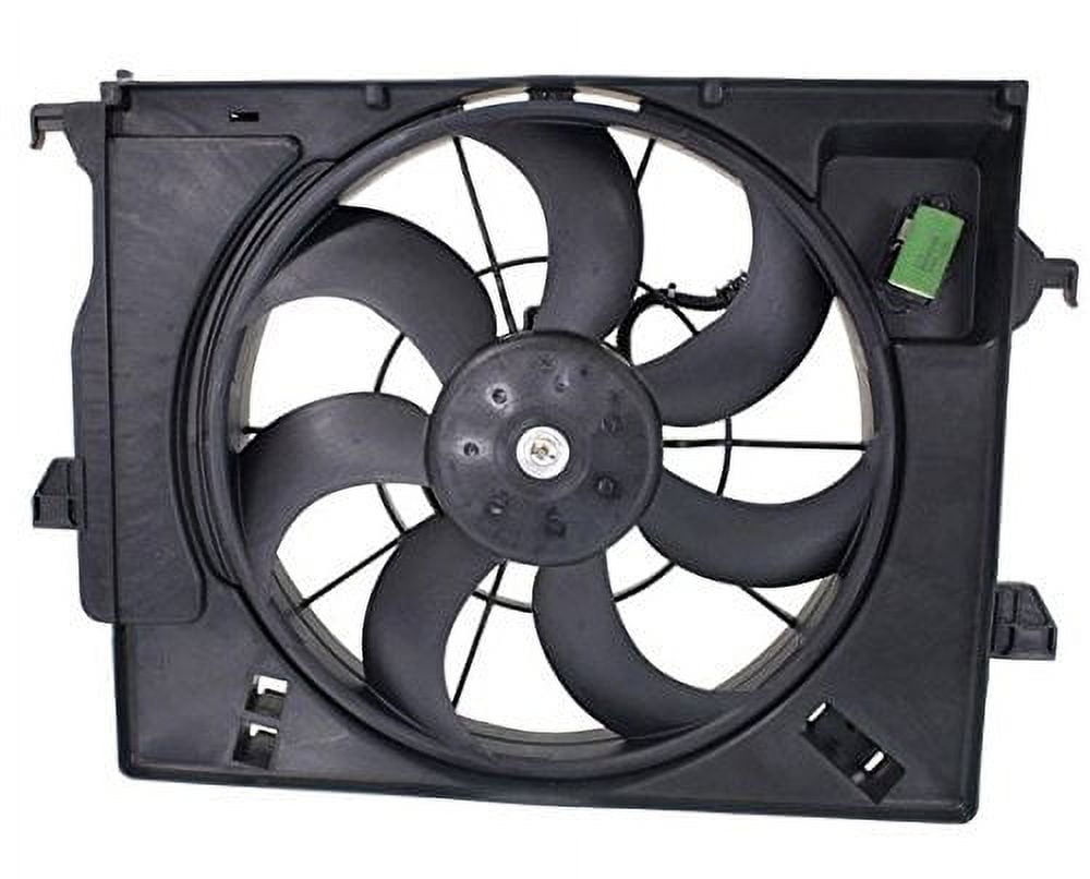 Dual Radiator and Condenser Fan Assembly - Cooling Direct Fit/For ...