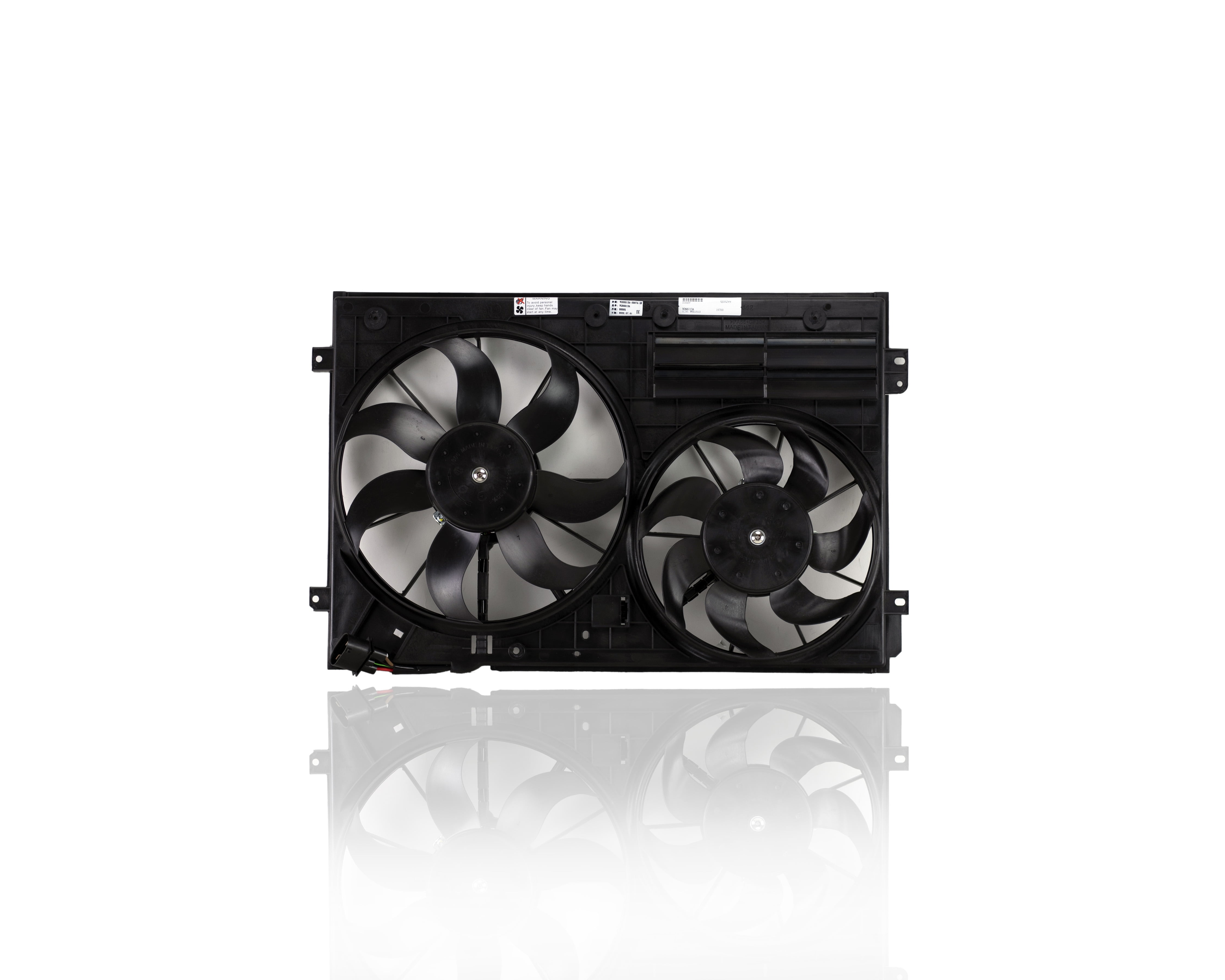 Volkswagen Golf Dual Radiator And Condenser Fan Assembly