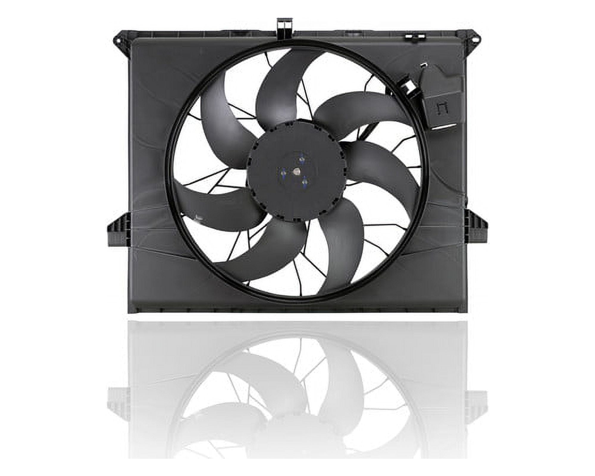 Dual Radiator and Condenser Fan Assembly - Pacific Best Inc. Compatible ...