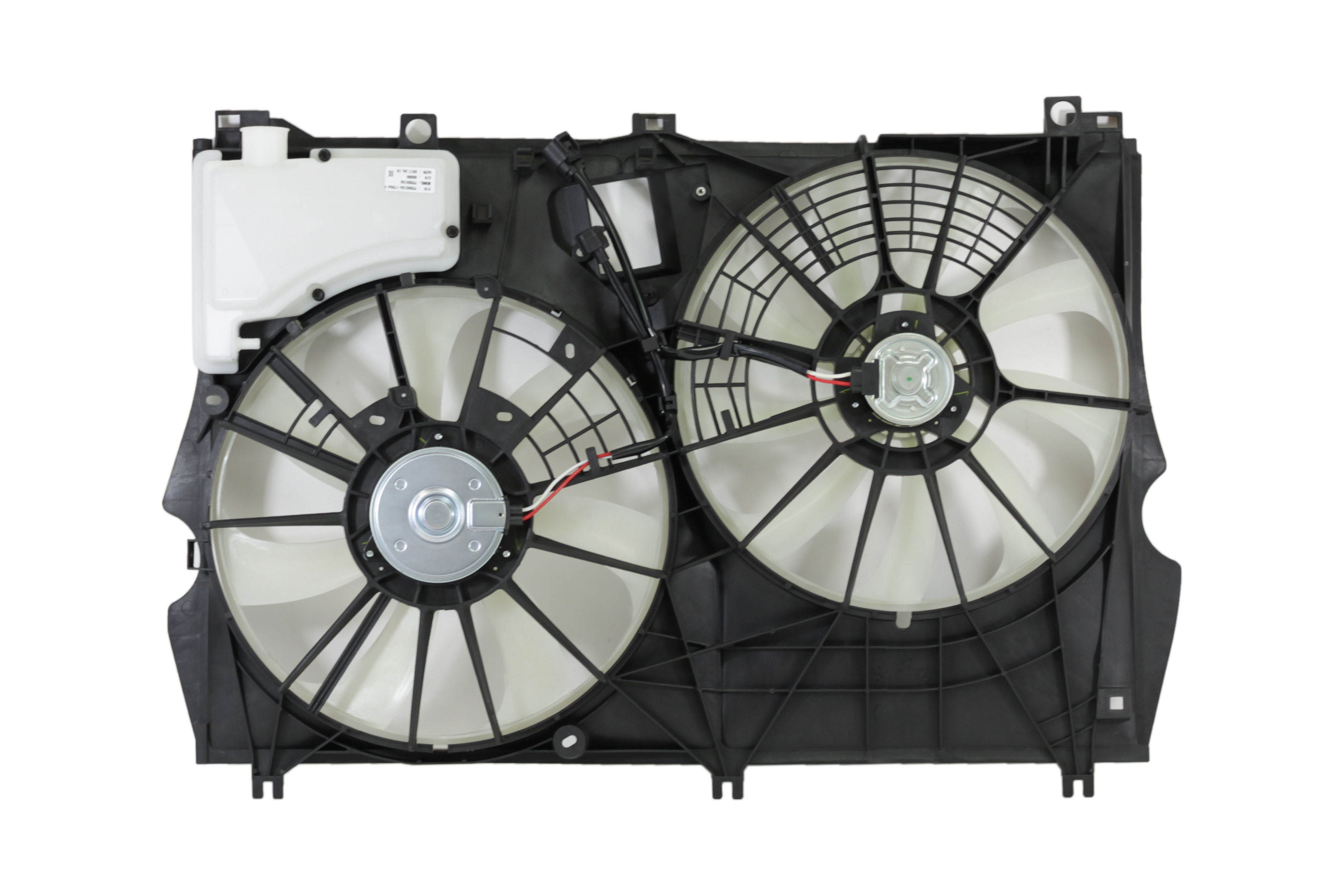 Dual Radiator and Condenser Fan Assembly - Pacific Best Inc. Fit/For ...