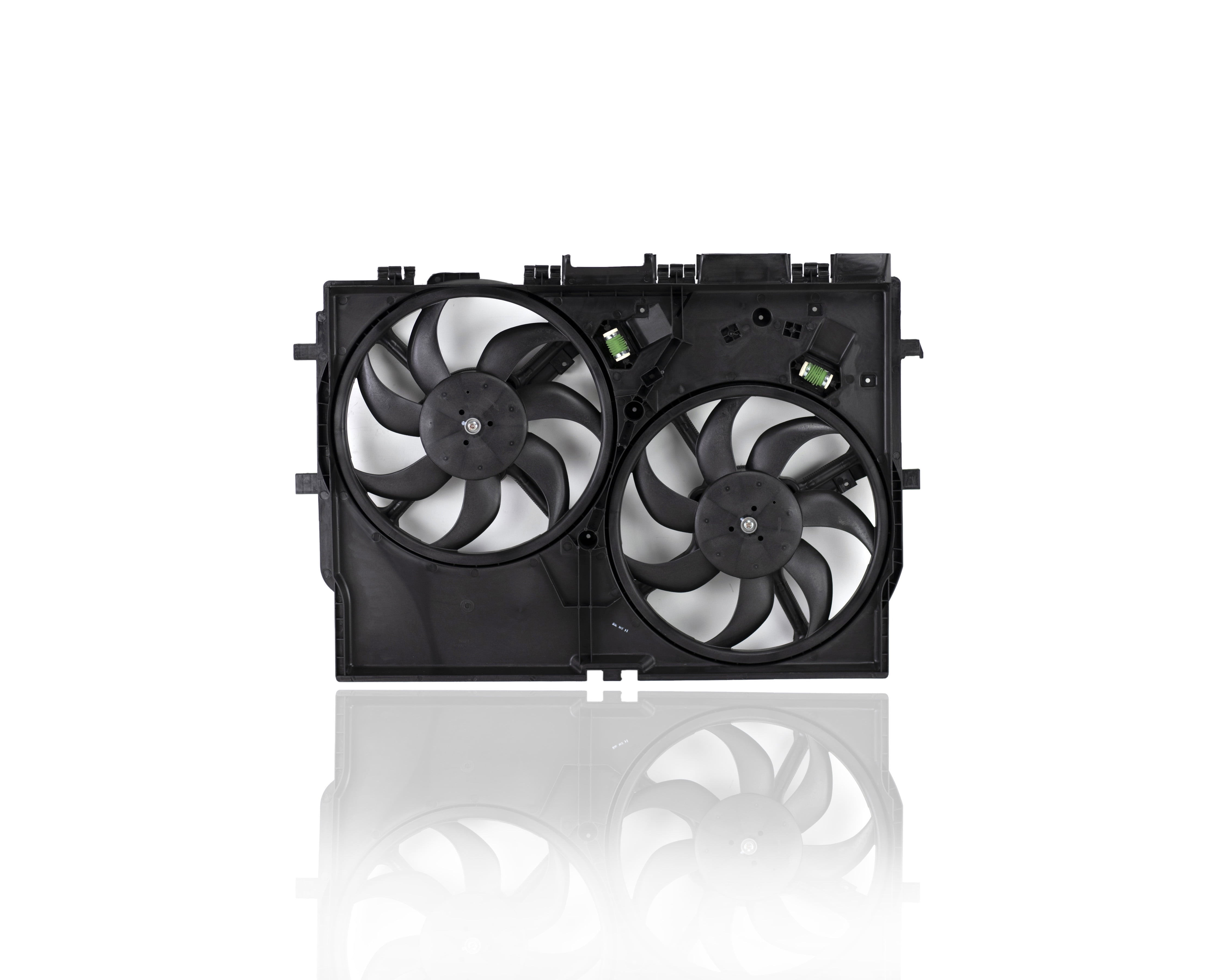 Dual Radiator and Condenser Fan Assembly - Pacific Best Inc. Fit/For ...