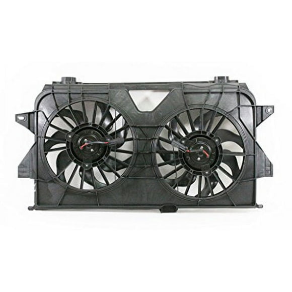 Chrysler Town Country Dual Radiator And Condenser Fan Assembly