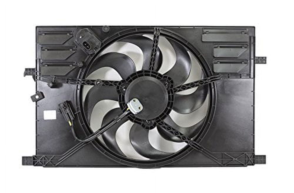 Dual Radiator and Condenser Fan Assembly - Pacific Best Inc. Fit/For ...