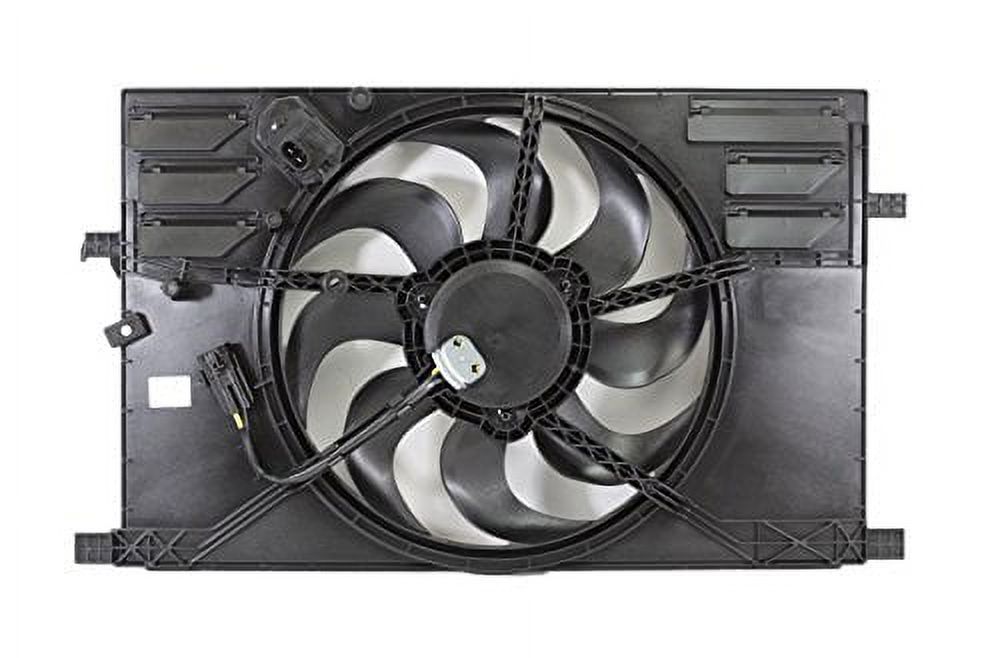 Dual Radiator and Condenser Fan Assembly - Cooling Direct Fit/For ...