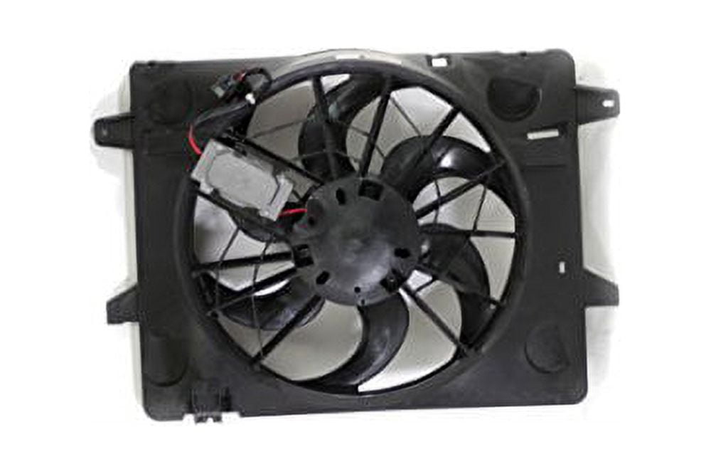 Dual Radiator and Condenser Fan Assembly - Pacific Best Inc. Fit/For ...