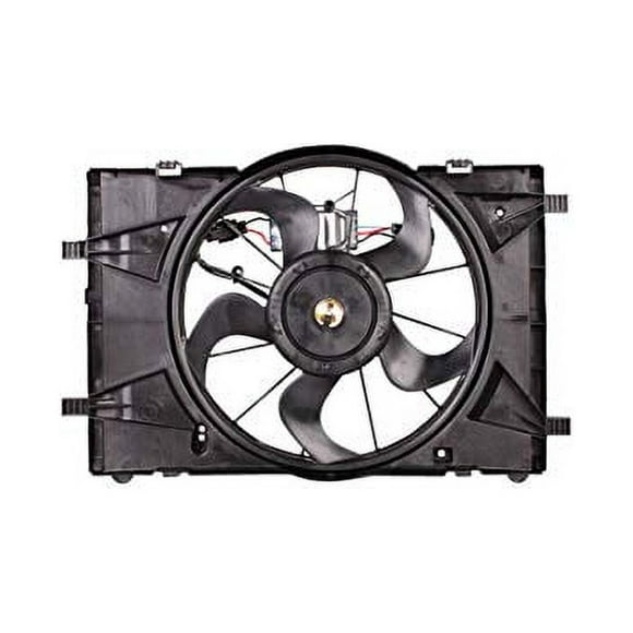 Lincoln Mkz Dual Radiator And Condenser Fan Assembly