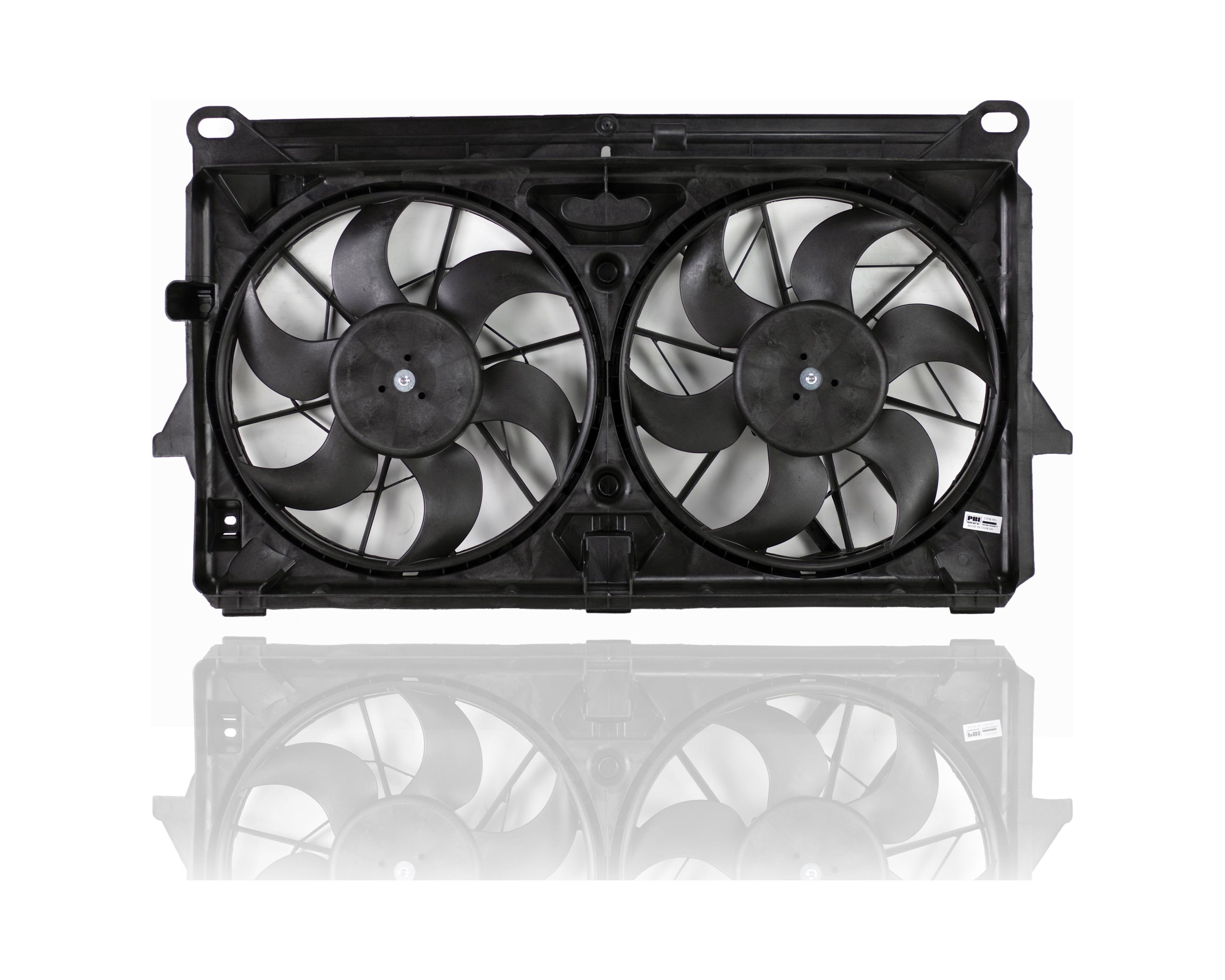 Dual Radiator and Condenser Fan Assembly - Pacific Best Inc. Fit/For ...
