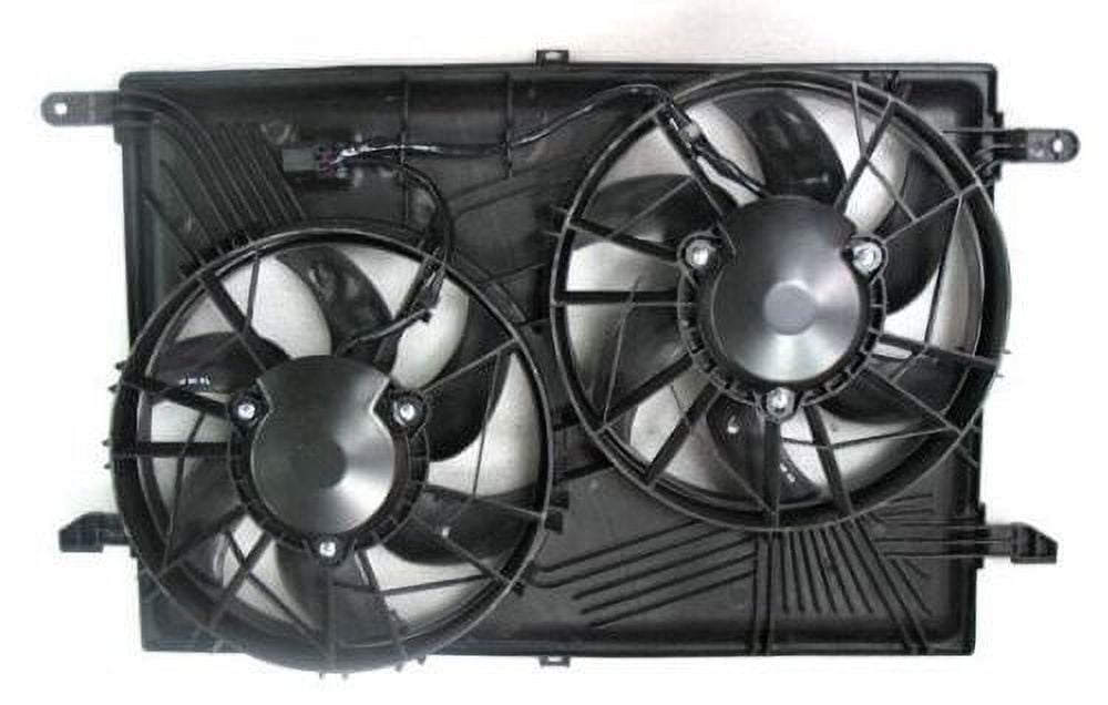 Dual Radiator and Condenser Fan Assembly - Pacific Best Inc. Fit/For ...