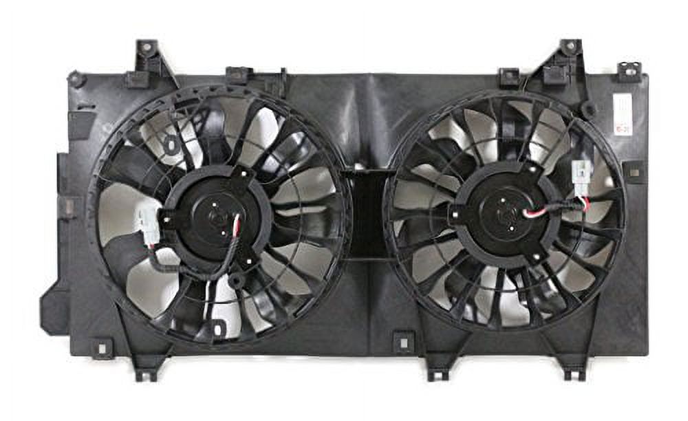 Dual Radiator and Condenser Fan Assembly - Pacific Best Inc. Fit/For ...
