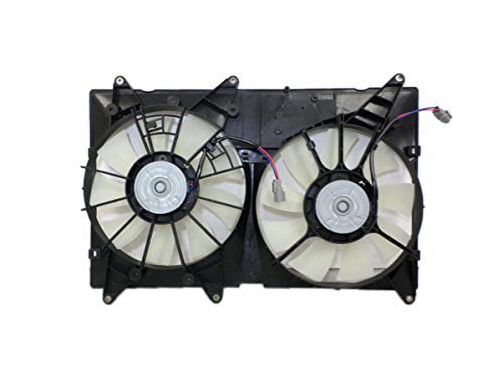Dual Radiator and Condenser Fan Assembly - Pacific Best Inc. Fit/For ...