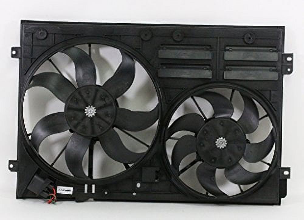 Dual Radiator and Condenser Fan Assembly - Pacific Best Inc. Fit/For ...