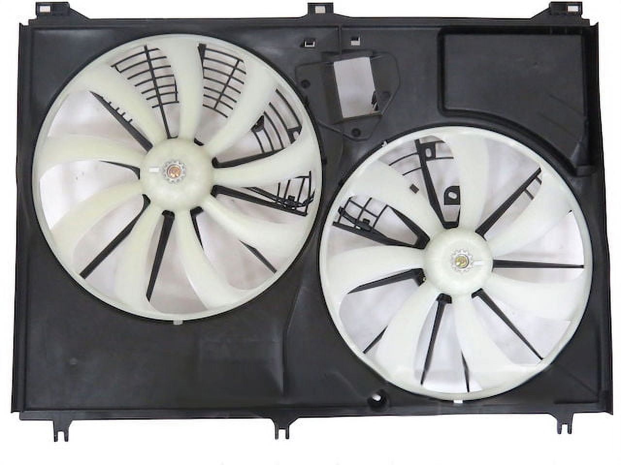 Dual Radiator and Condenser Fan Assembly - Compatible with 2014 - 2019 ...