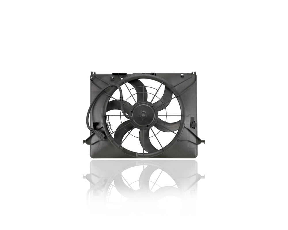Dual Radiator and Condenser Fan Assembly - Cooling Direct Compatible/Replacement for '09-14 ...