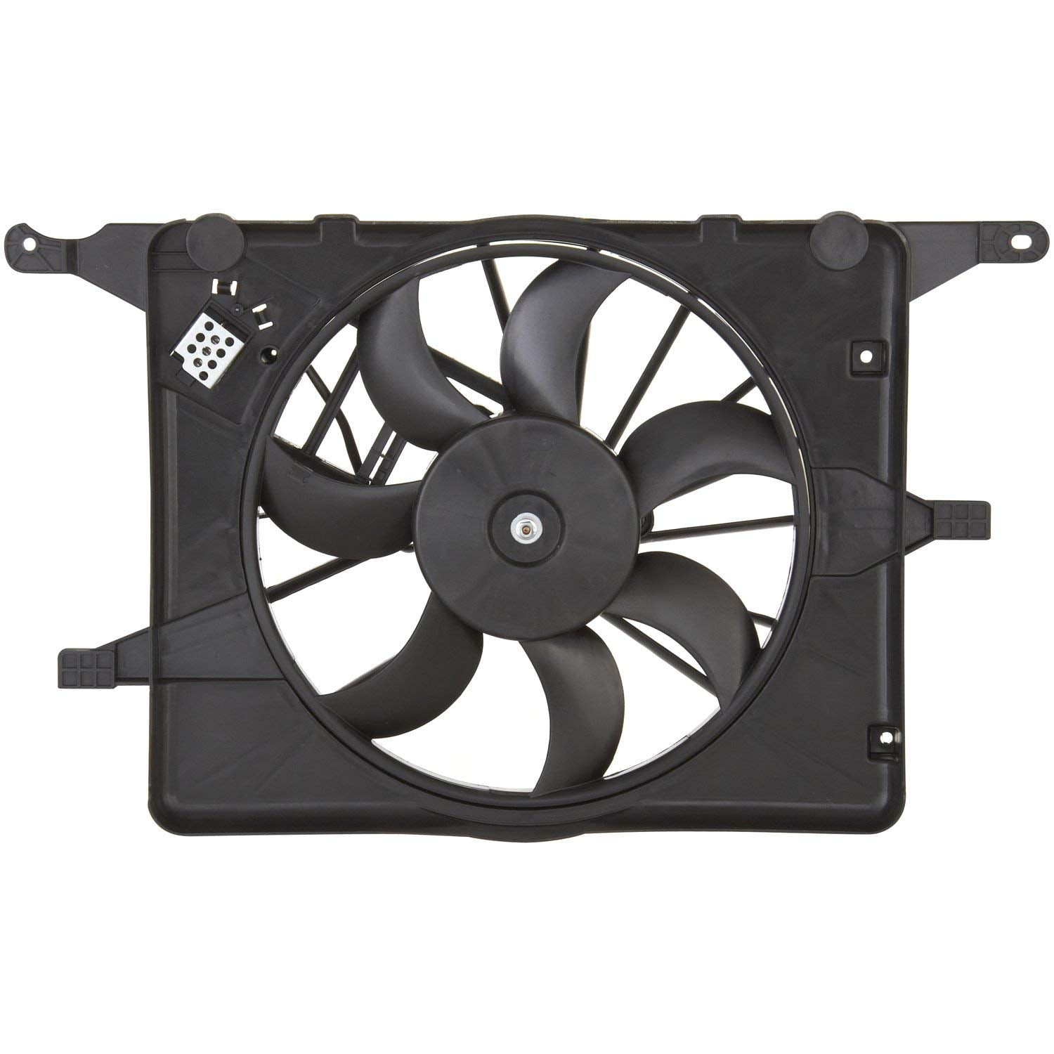 Pontiac Solstice Dual Radiator And Condenser Fan Assembly