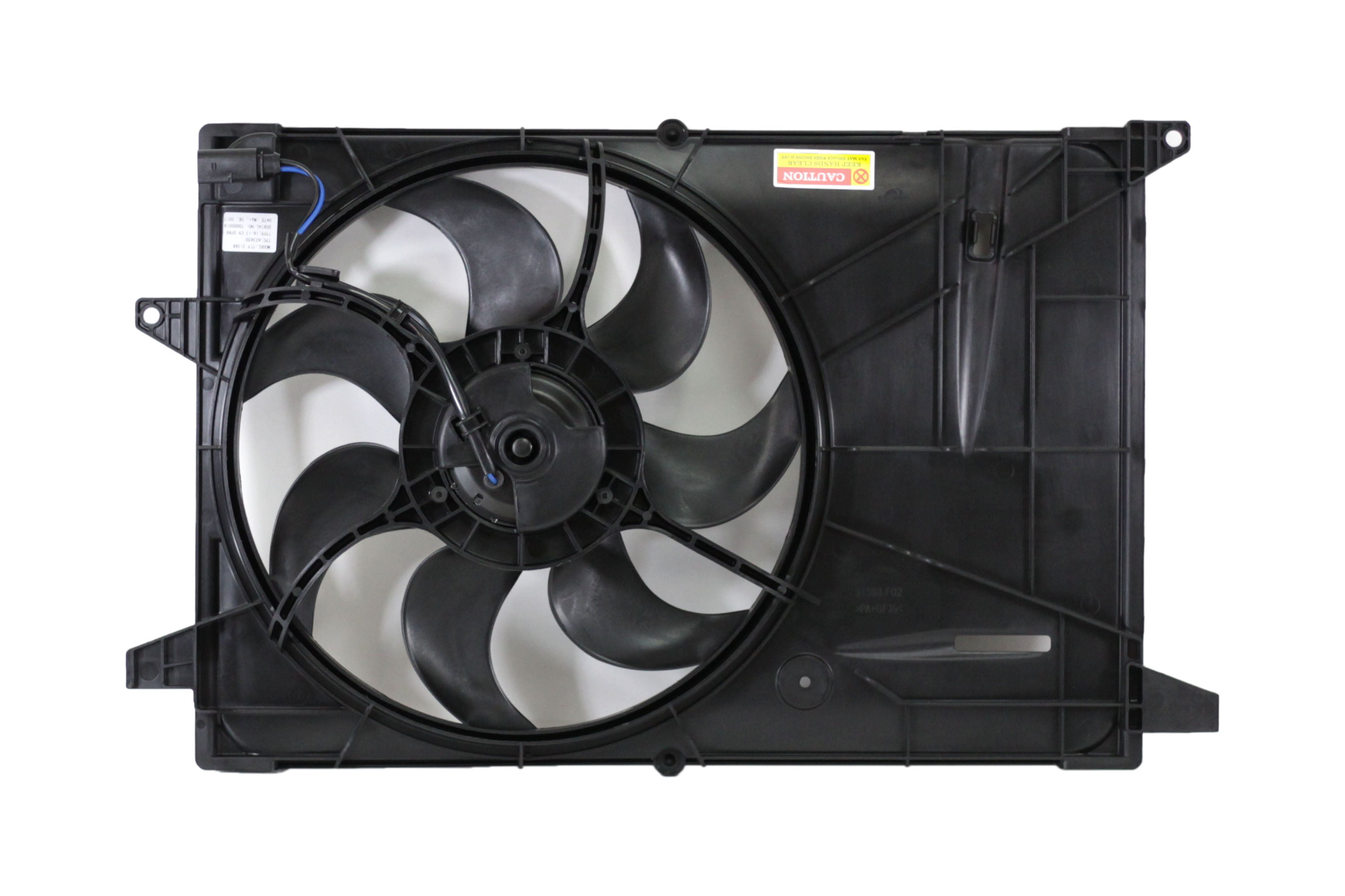 Dual Radiator and Condenser Fan Assembly - Cooling Direct Fit/For ...