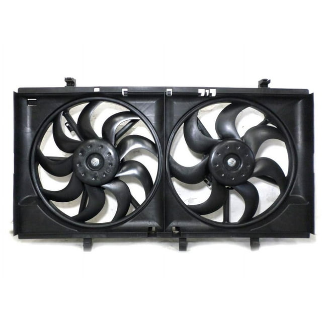 Dual Radiator and Condenser Fan Assembly - Cooling Direct Fit/For ...