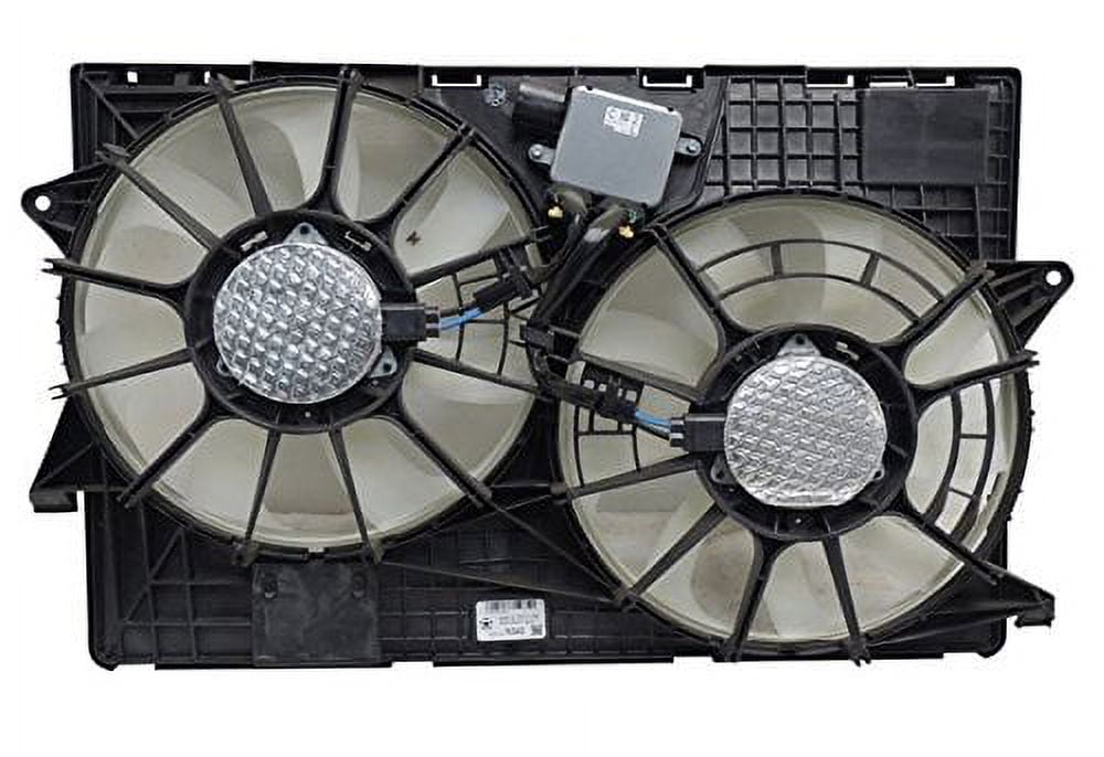 Dual Radiator and Condenser Fan Assembly - Cooling Direct Fit/For ...